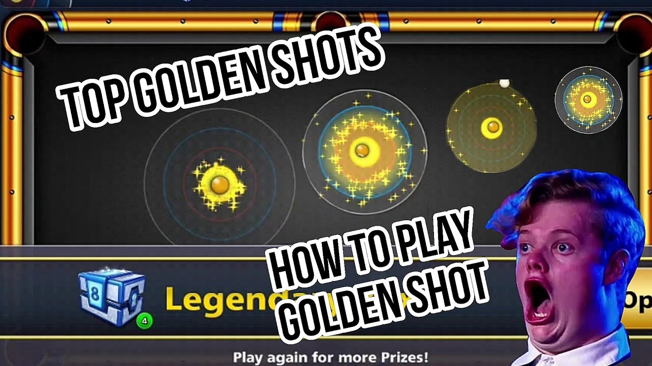 Top Golden Shots | Golden Shots Aim And Power | 8 Ball Pool Lover... - YouTube