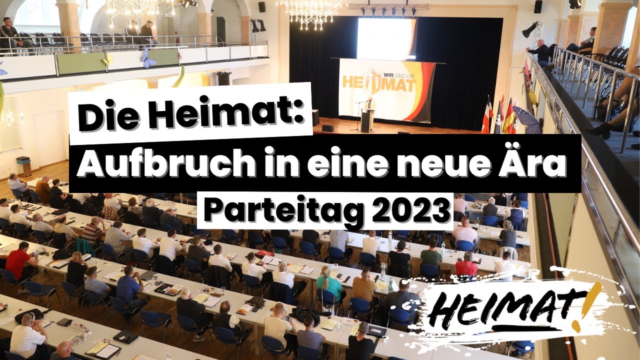 Impressionen vom Bundesparteitag der "Heimat" am 03.+04.06.2023 in ...
