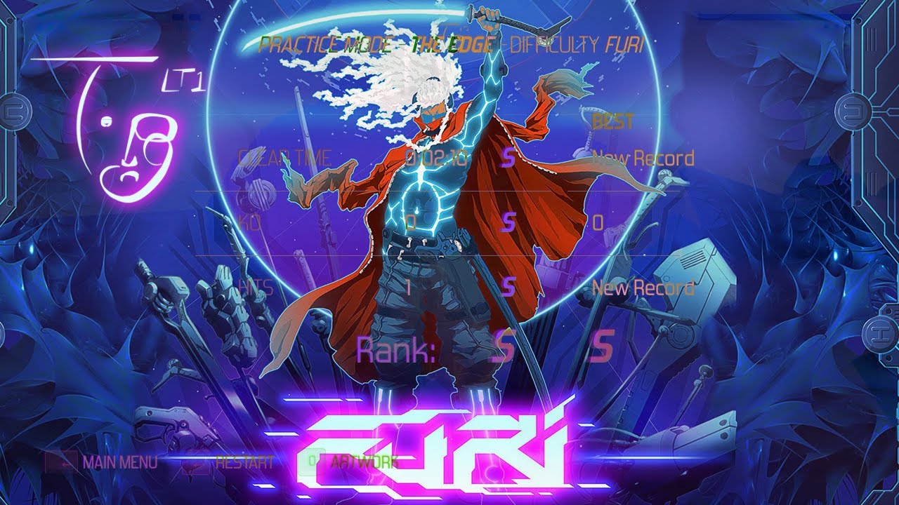 Furi- The Rider vs The Edge | S Rank - YouTube