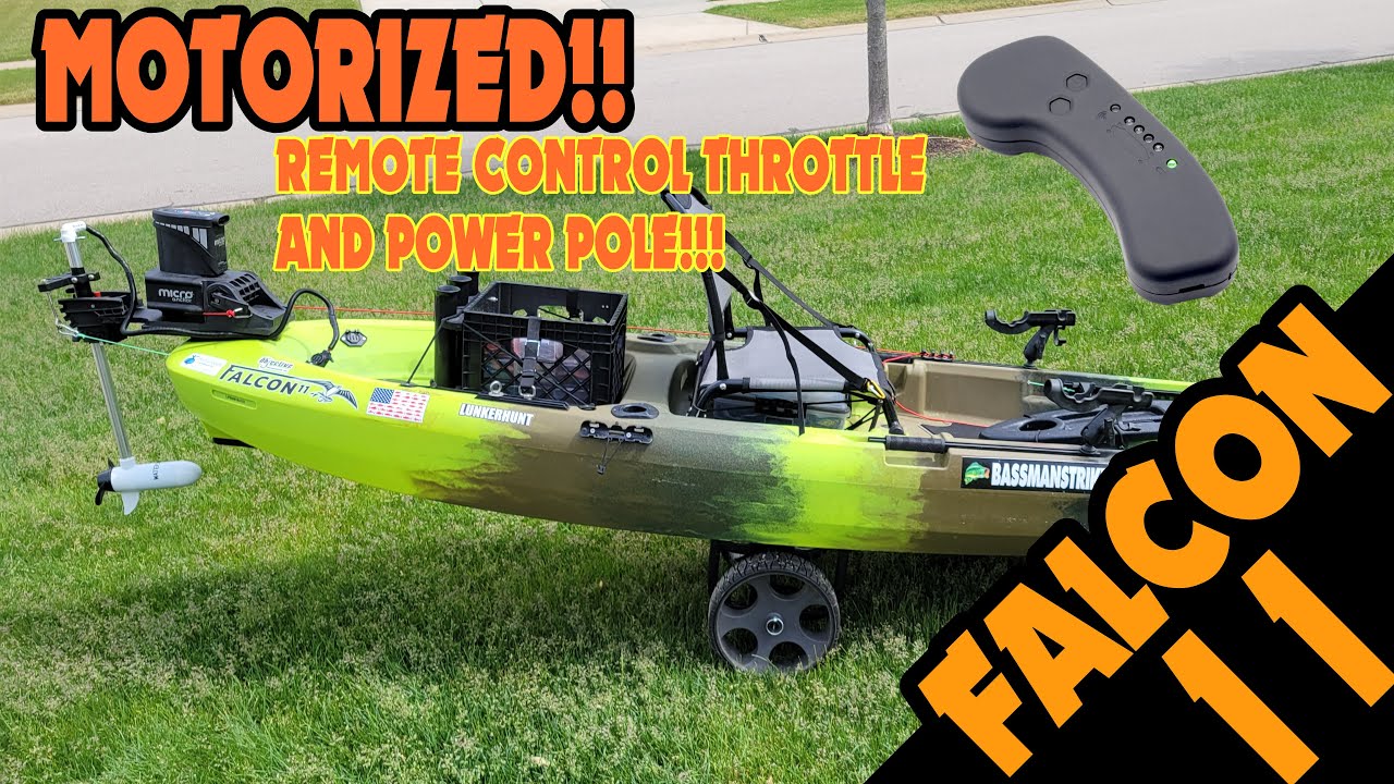Native Watercraft Falcon 11 Walkthrough [Trolling Motor and Power Pole ...