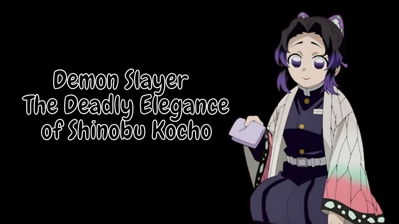 Demon Slayer 4K | The Deadly Elegance of Shinobu Kocho (Insect ...