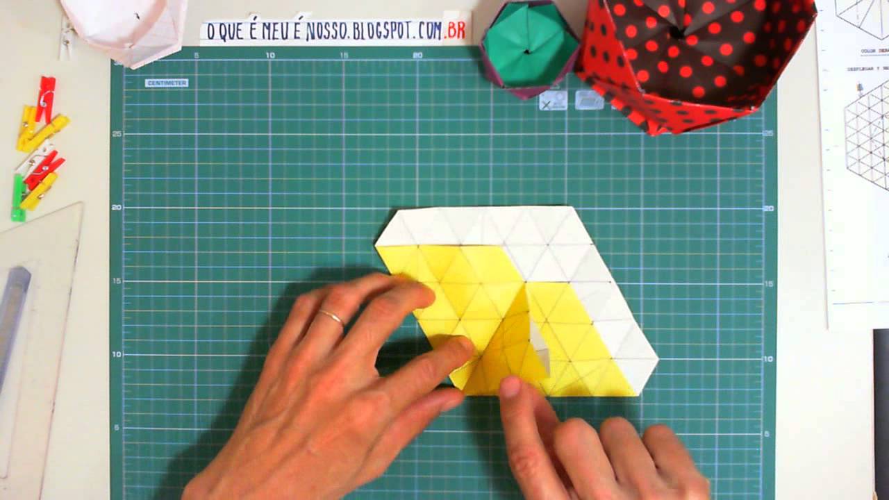 Origami Cálice - Cáliz - Goblet - Samuel Randlett - YouTube