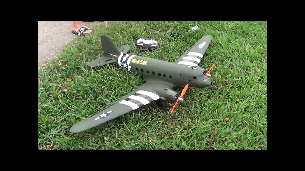Dynam C47 Crash Strong but Difficult to Fly - YouTube