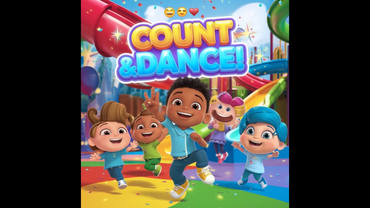 Count & Dance with Friends! 🧮🎶 Fun Numbers Song for Kids | Jump, Spin ...
