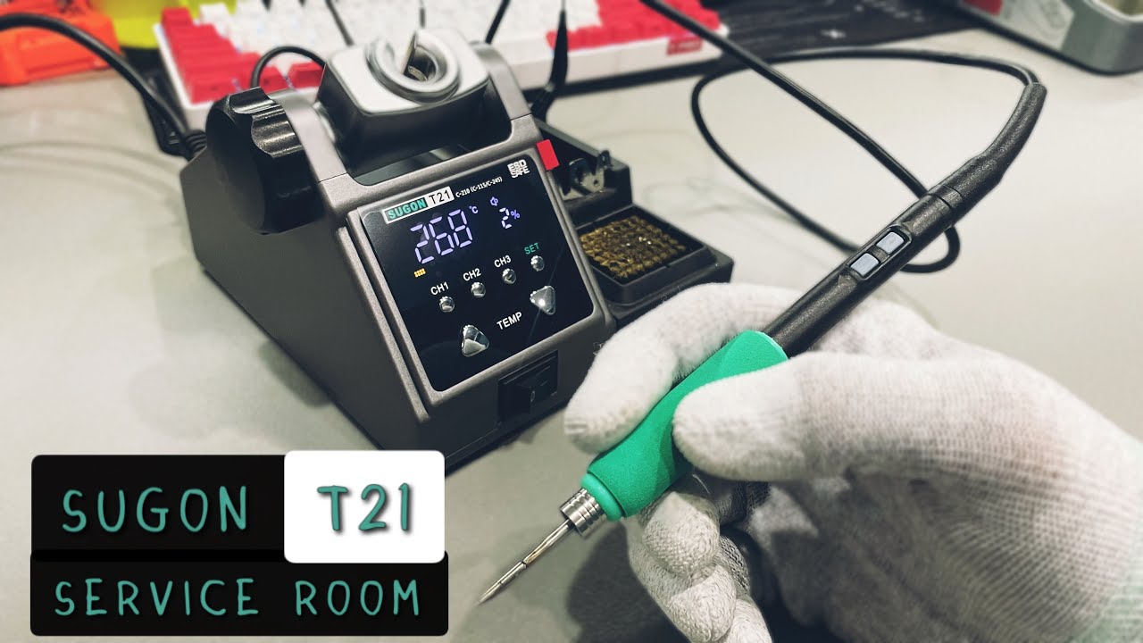Sugon t21 Обзор паяльной станции - YouTube