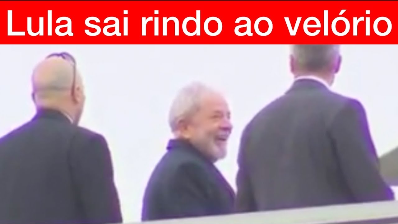 LULA vai RINDO ao velório do neto e é recedibo em clima de FESTA no ...