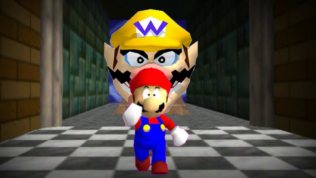 Mario Escapes The Wario Apparition - YouTube