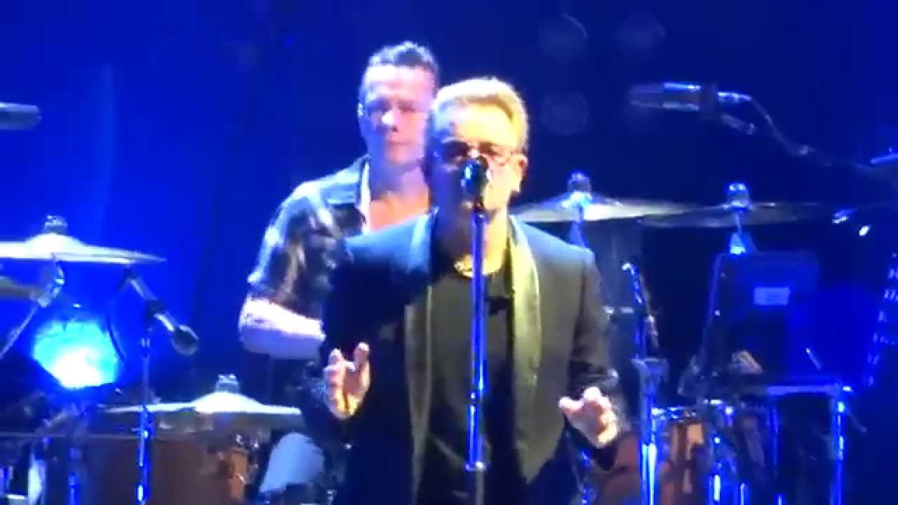 U2 - 40 (HD) From Boston 07-15-2015 (Filmed From Section 7 Row 1) - YouTube