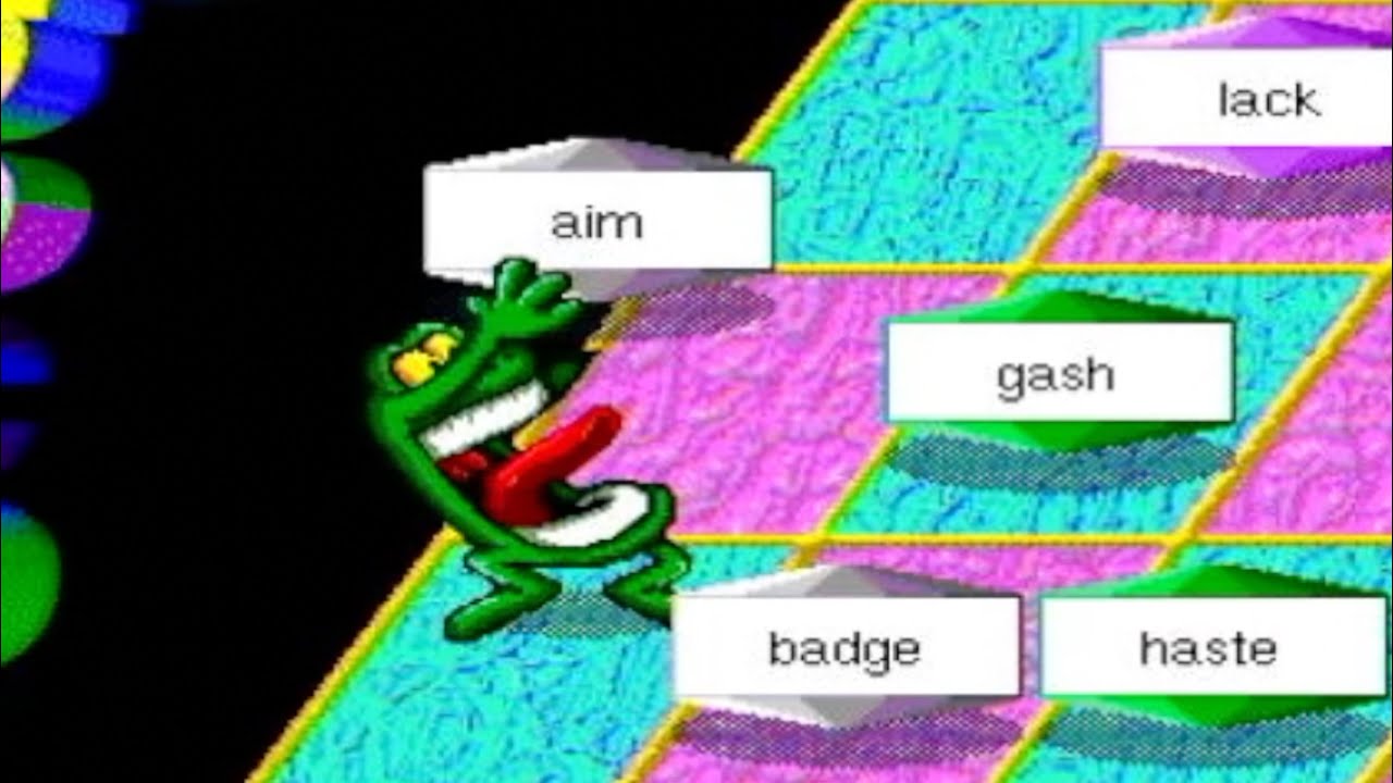 Word Munchers Deluxe (1996) Grade 3 - Phonics - YouTube