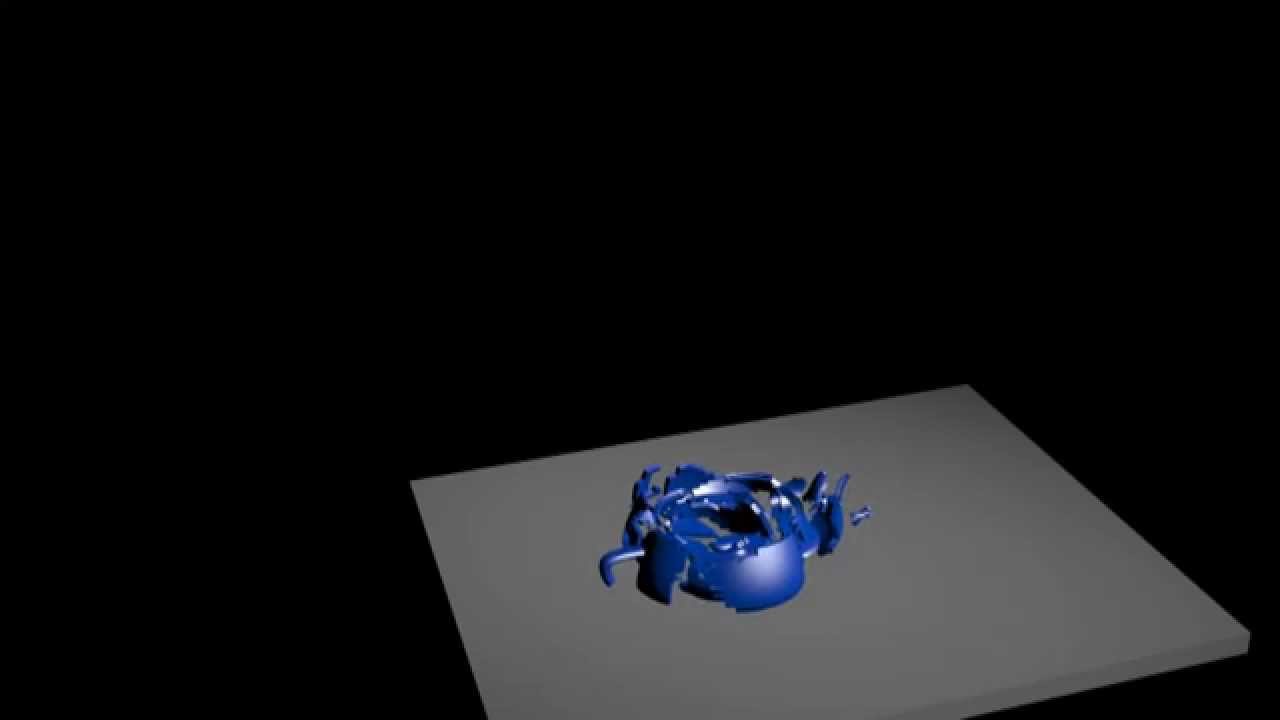 3DS Max - Breaked Teapot - YouTube
