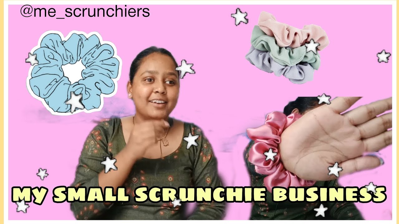 My newly launched small scrunchie business on Instagram #me_scrunchiers ...