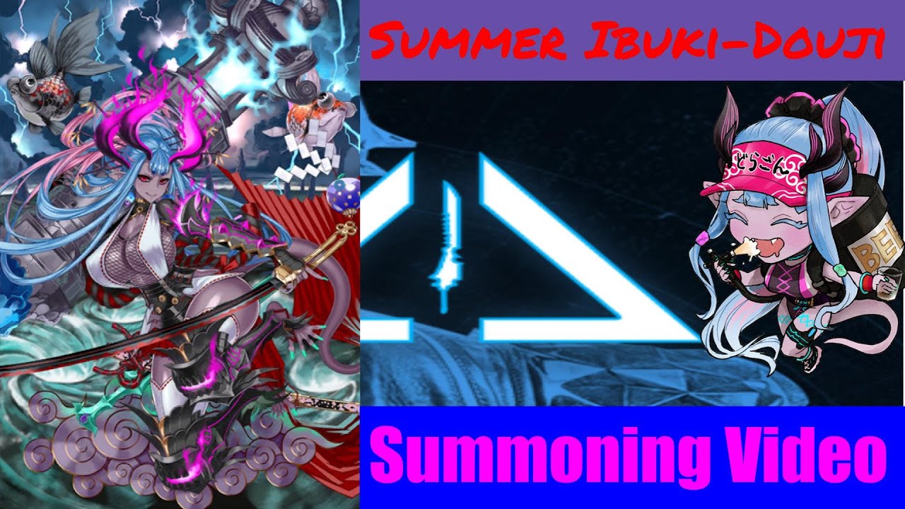 [FGO] Summer Ibuki Douji Summoning - YouTube