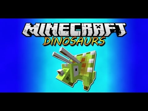 Minecraft Dinosaurs #1 : Triceratops Enclosure - YouTube