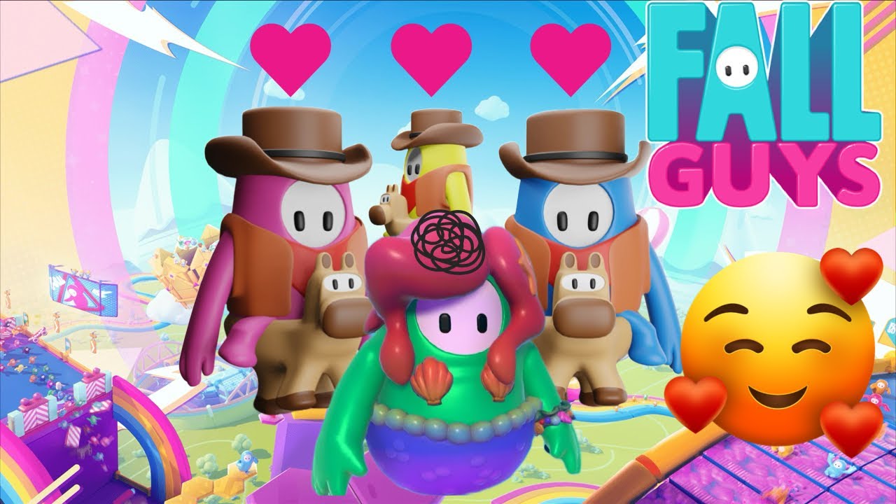 Fall Guys Funny Moments - Moments when I’m in love - YouTube