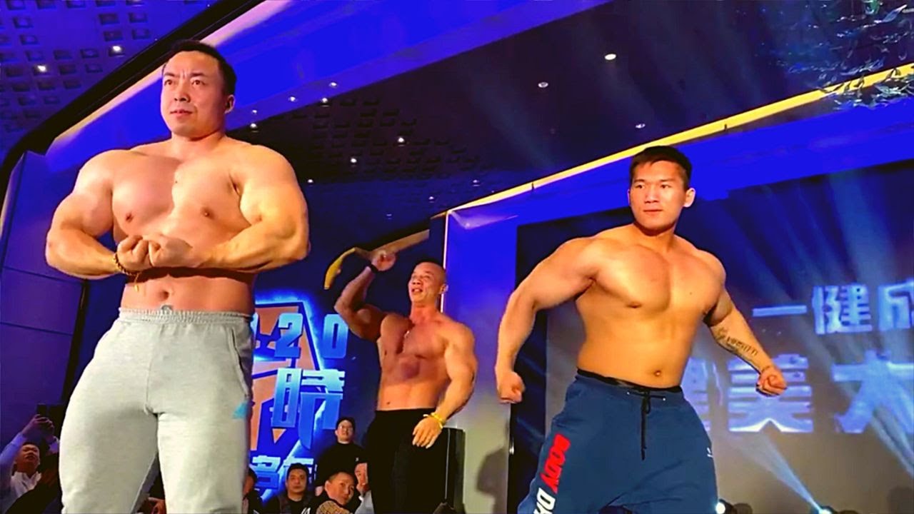 Chinese Bodybuilding Exhibitions - YouTube
