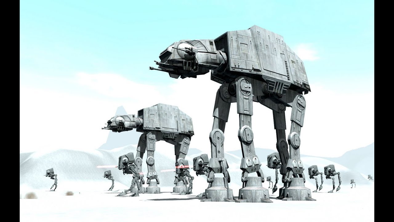 The Empire Strikes Back vs Star Wars Battlefront: Battle Of Hoth - YouTube