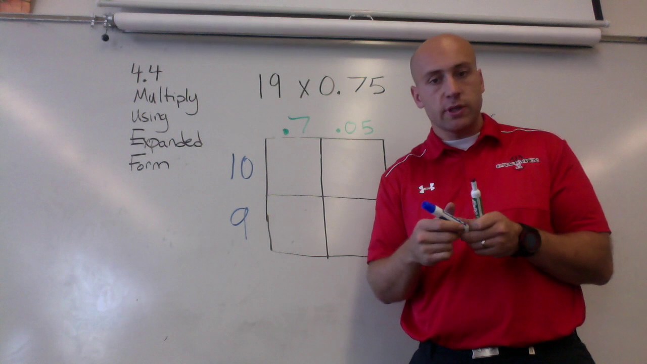 4.4 Multiply using Expanded Form - YouTube