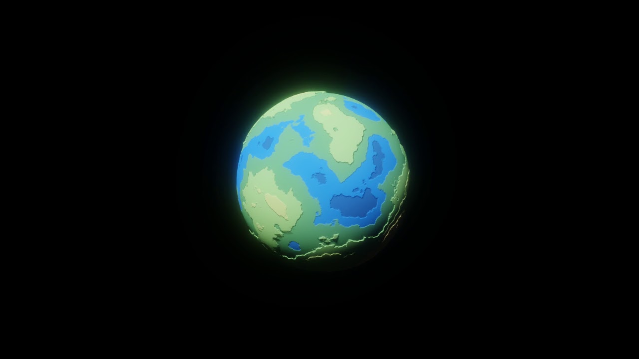 Procedural Planet Evolution: Blender Cycles 2.79 - YouTube