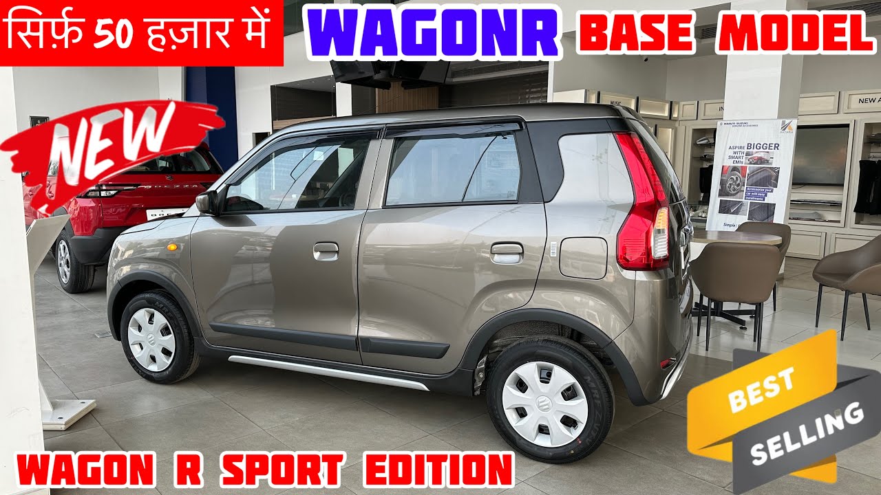 Maruti Suzuki Wagon R Sport Edition Review | Wagon r New Model 2024 ...