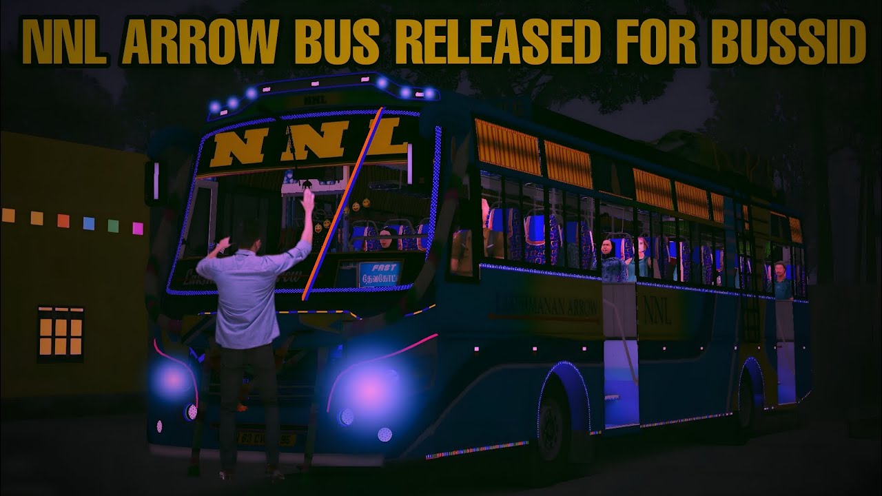 🎀🥰NEW NNL ARROW TN PVT BUS MOD RELEASED FOR BUS SIMULATOR INDONESIA ...