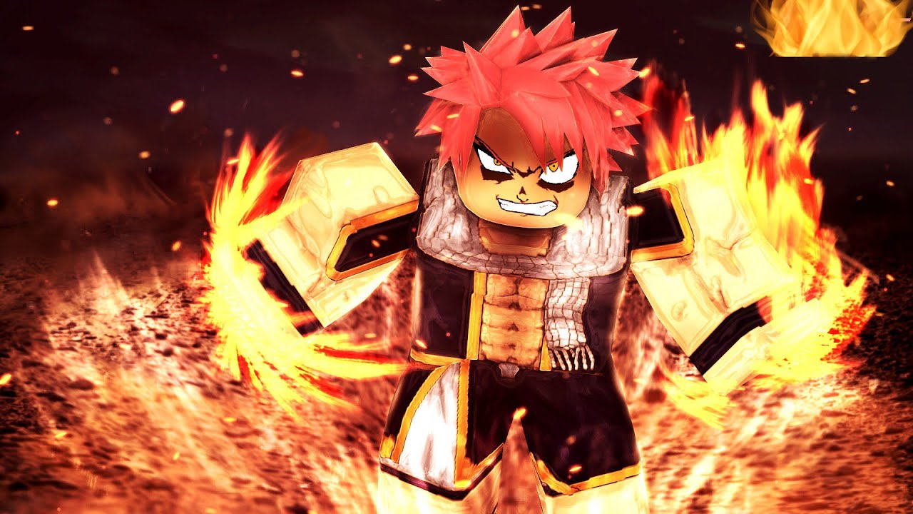 NATSU BURNS THROUGH BOSSES AND SPEED RAID (Roblox Anime Dimensions ...
