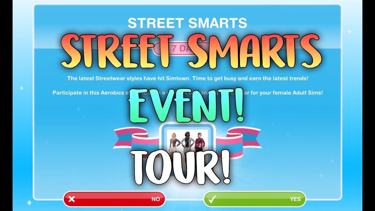 Sims Freeplay | Street Smarts Event | Tour! | Sims Paradise - YouTube