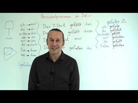 Almanca Temel A1/A2 Ders - 31 Personalpronomen im Dativ - Almanca Şahıs Zamirleri - Dativ