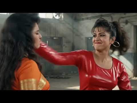 AI generated catfight video