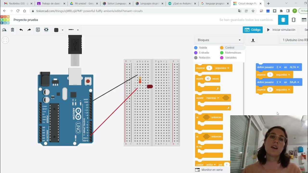 Cómo programar en Tinkercad - YouTube