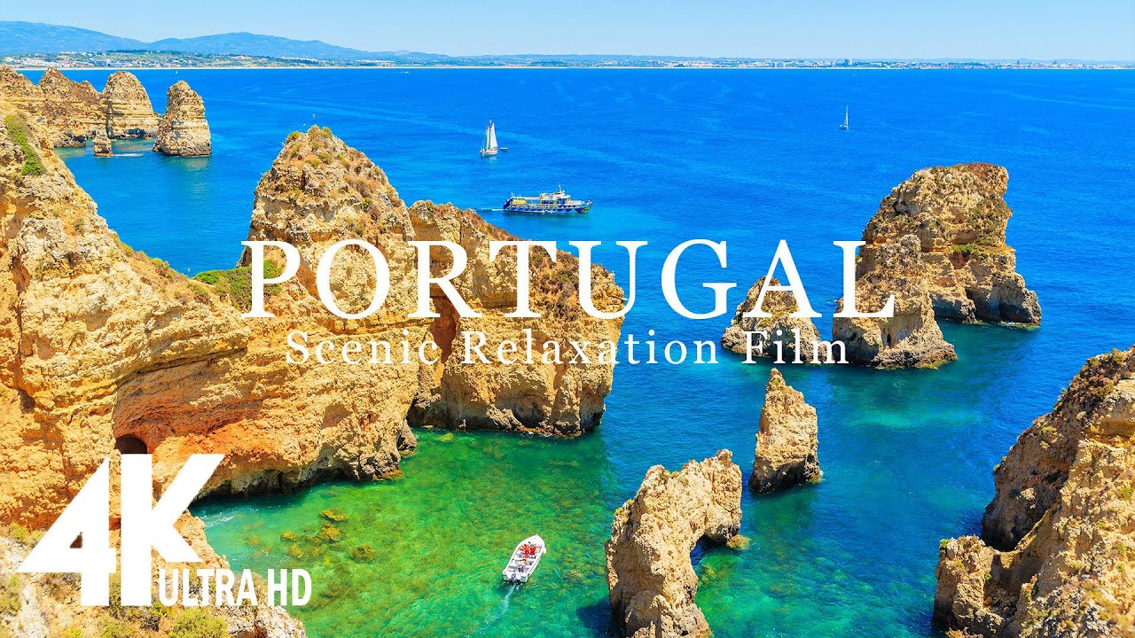 Portugal 4K - Scenic Relaxation Film With Calming Music (4K Video Ultra ...