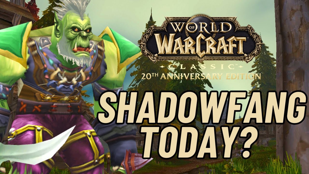WoW Classic Orc Rogue! Finally Going To Shadowfang Keep? - YouTube