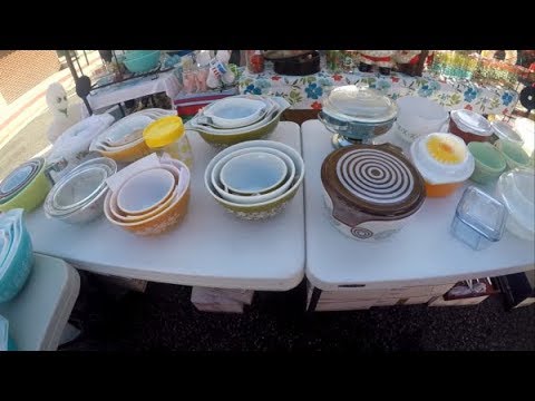 Pyrex & Vintage Fest 2019 Vlog l JoRetro Havre de Grace, MD l Follow Me ...