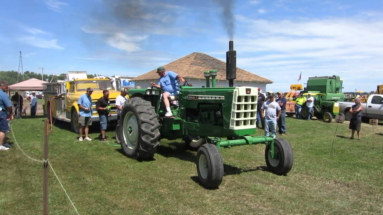 Oliver 1950t dyno - YouTube
