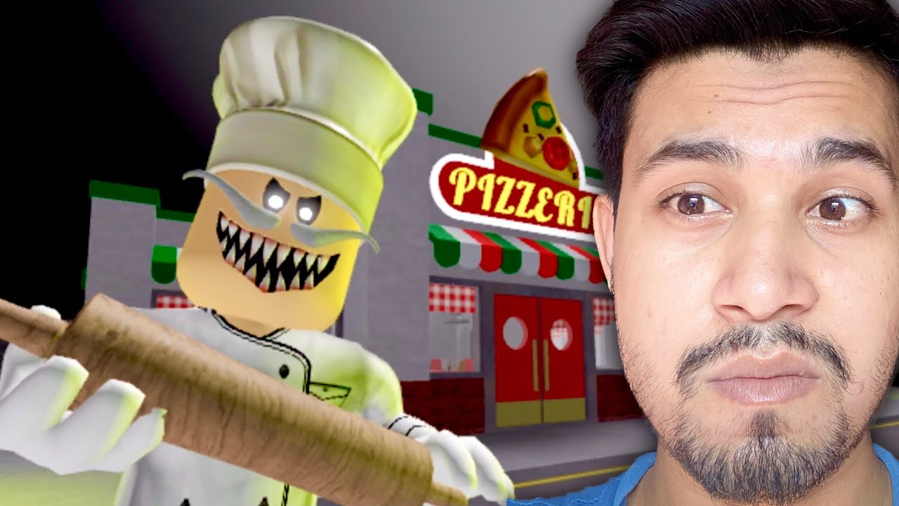 SCARY UNCLE TRYING KILL ME | PIZZERIA GAME PLAY ON ROBLOX | BTBABU NEW ...