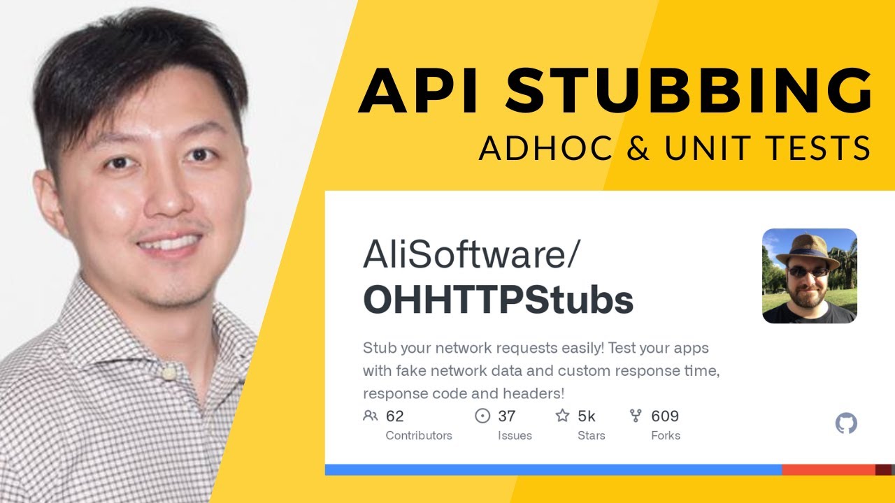 Stubbing API with OHHTTPStubs (including API testing) - YouTube