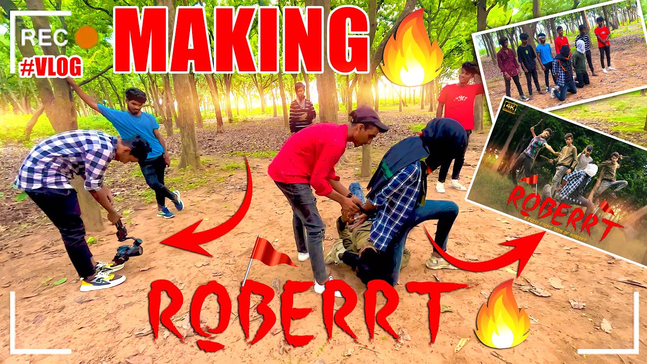 Roberrt Movie Shooting | Roberrt Action scene shooting | Behind The ...