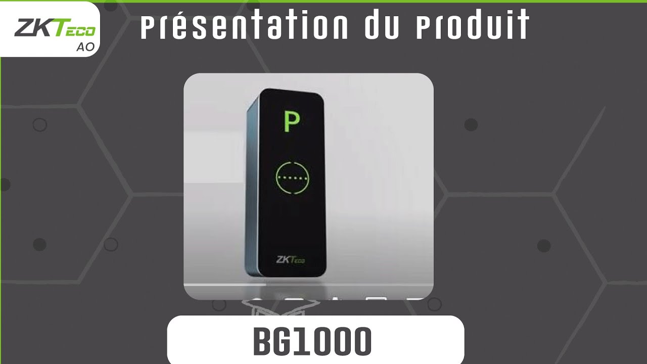 ZKTeco | BG1000 : Porte barrière de véhicule pour le contrôle d'accès ...
