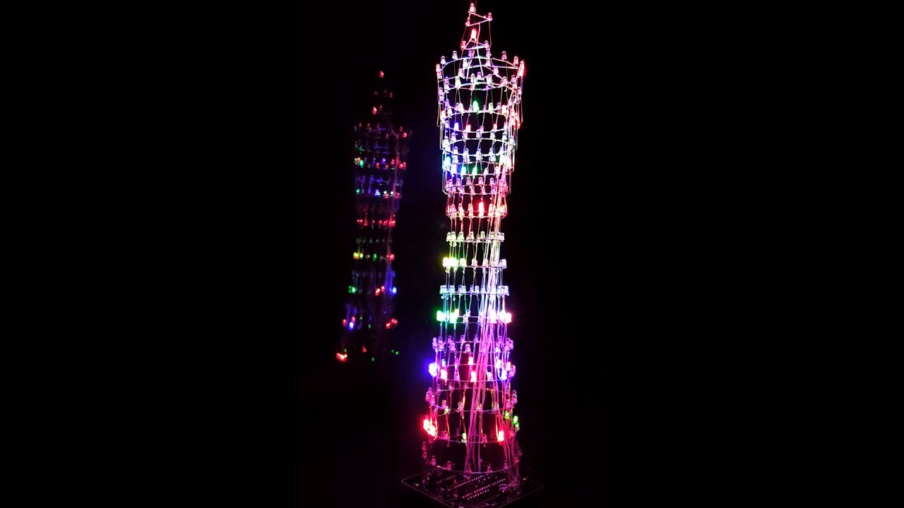 Building the Canton LED Tower DIY Kit from eBay - part 3 - Finishing ...