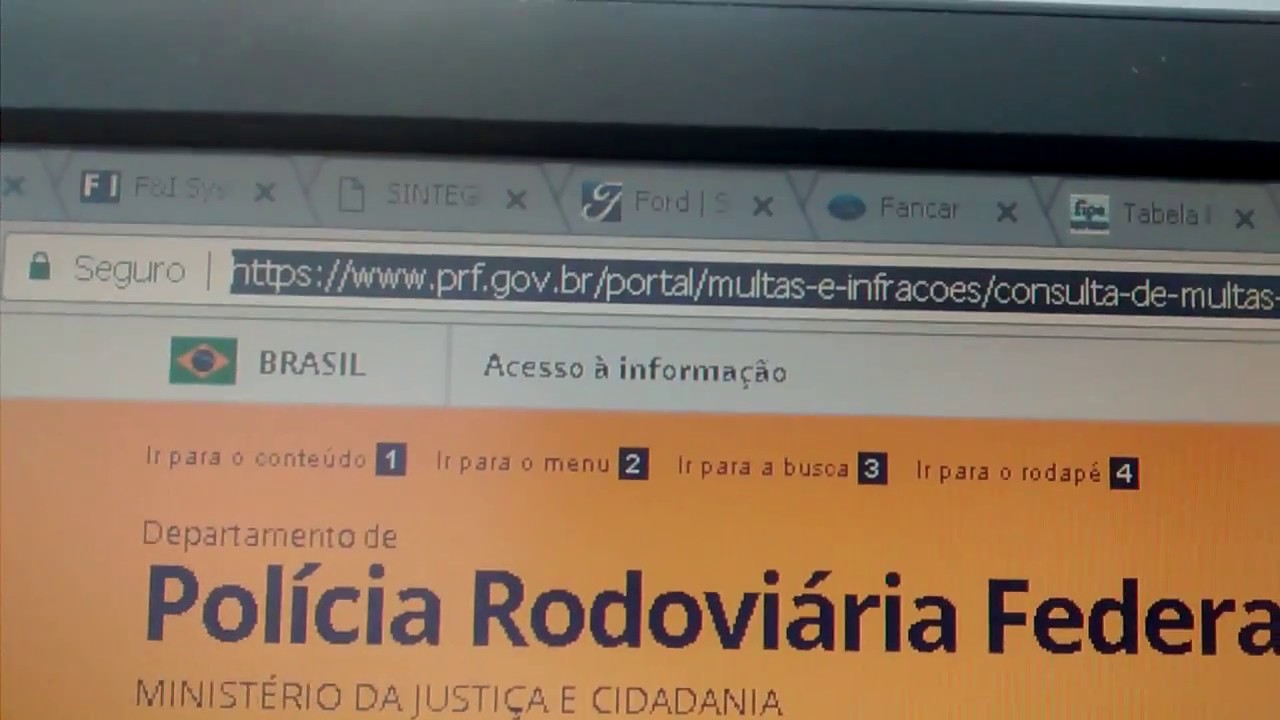 gerar boleto de multa federal com notificação. - YouTube