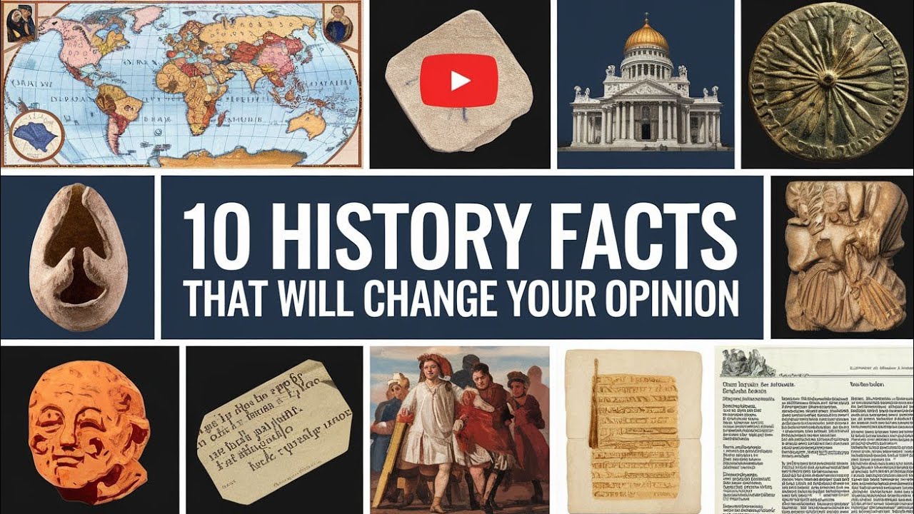 10 Things That Will Change Your View of History! | Surprising ...