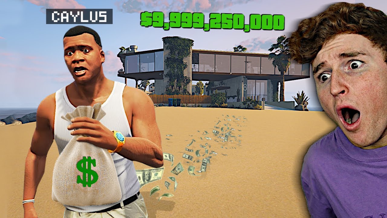 Robbing A MEGA Mansion In GTA 5.. (Mods) - YouTube