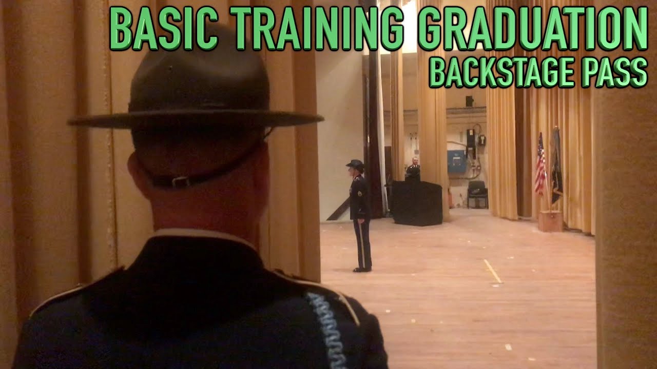 BASIC TRAINING GRADUATION BACKSTAGE PASS [DRILL SERGEANT LIFE FLASHBACK ...
