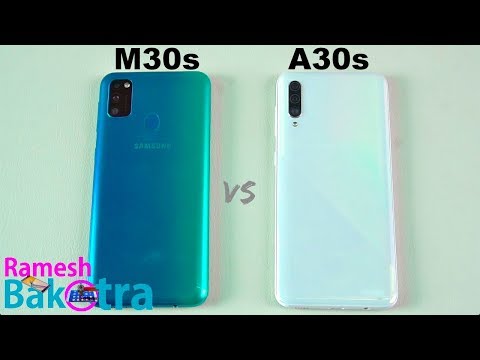 Samsung Galaxy M30s vs Galaxy A30s SpeedTest and Camera Comparison