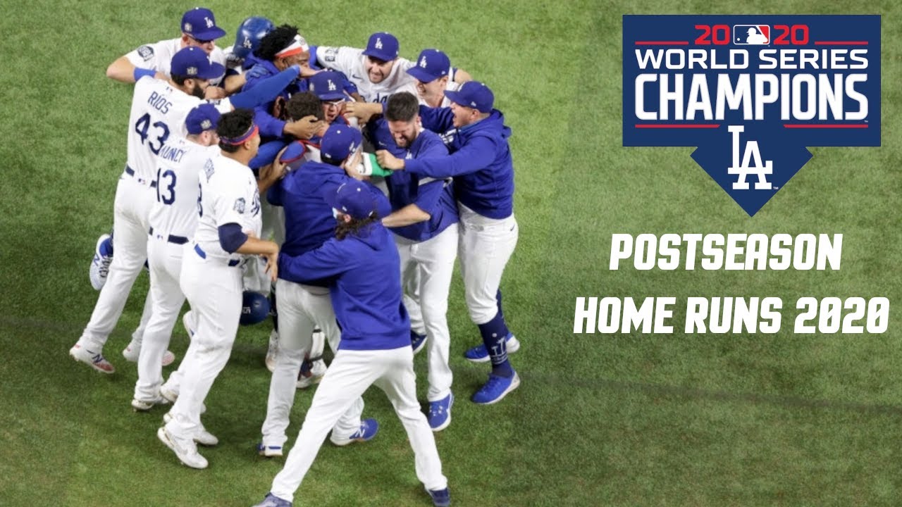 Dodgers 2020 Postseason Home Runs HD - YouTube