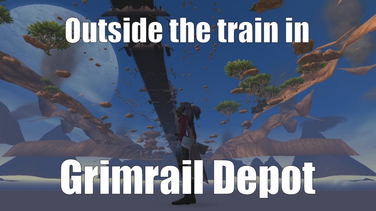 WoW Exploration: Jumping off the Train in Grimrail Depot - World of ...