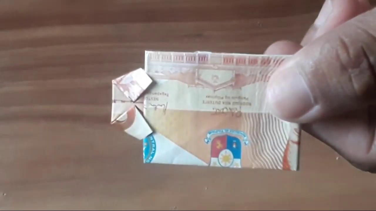 paano gumawa ng damit gamit ang perang papel part 1 - YouTube