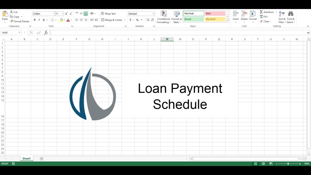 Loan Payment Schedule - Easy Template - Fastest Way to Make a Payment ...