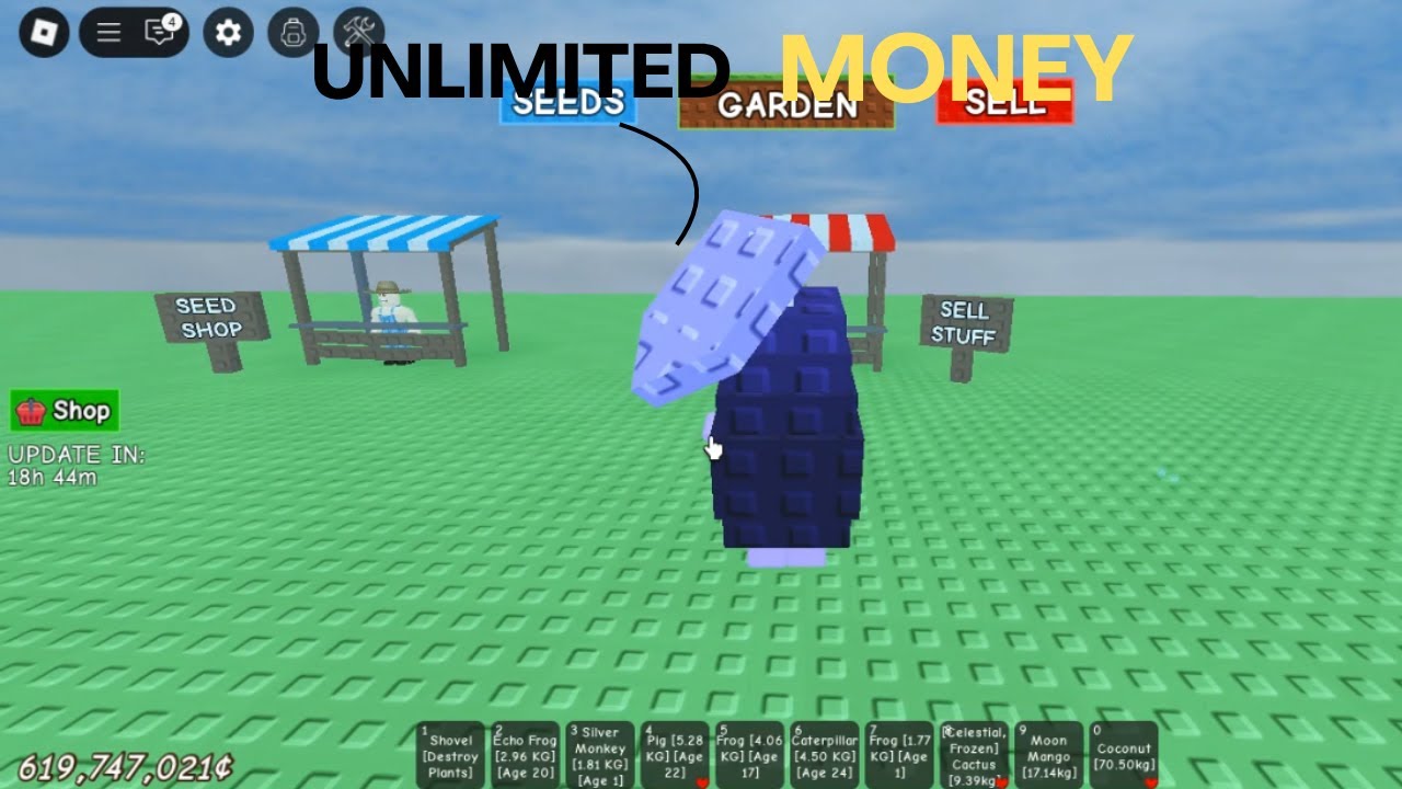 The Moon Mango Seed is An INFINITE Money Glitch!!!! - YouTube