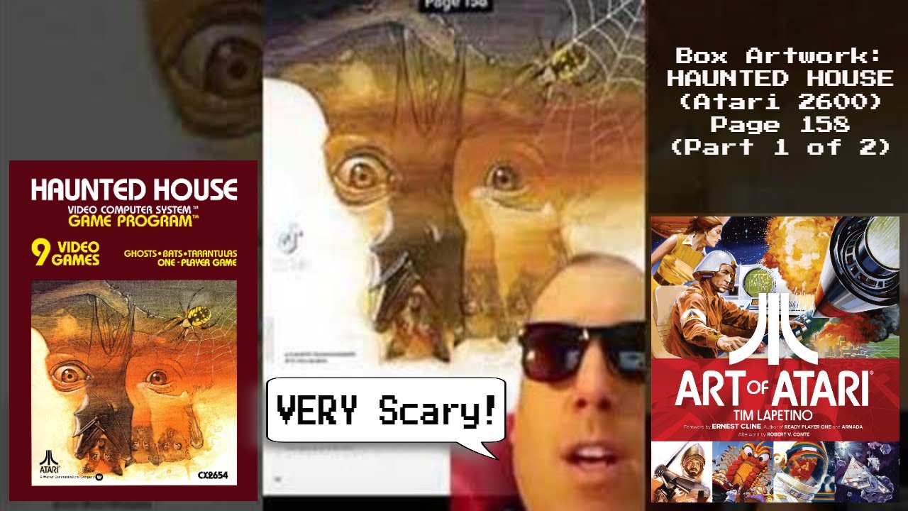 Box Artwork: HAUNTED HOUSE (Atari 2600) Page 158 (Part 1) - YouTube