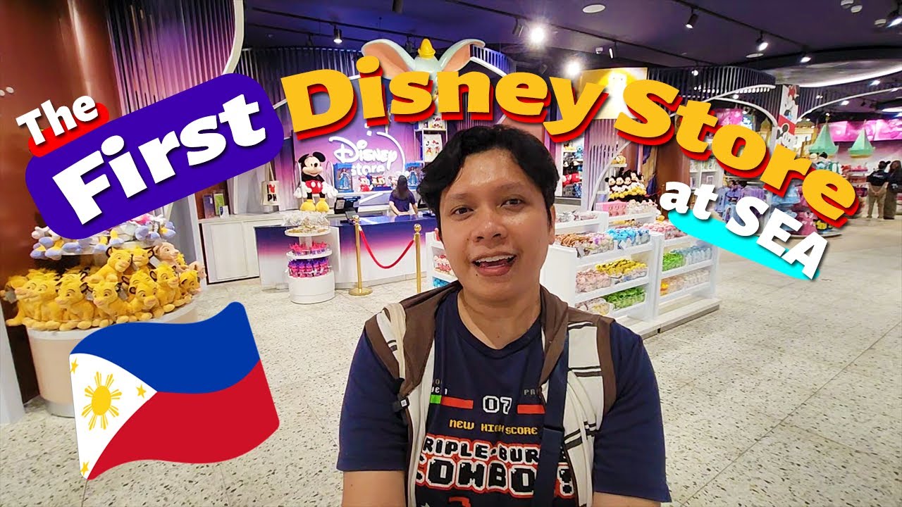 I went to the First Disney Store at SEA - YouTube